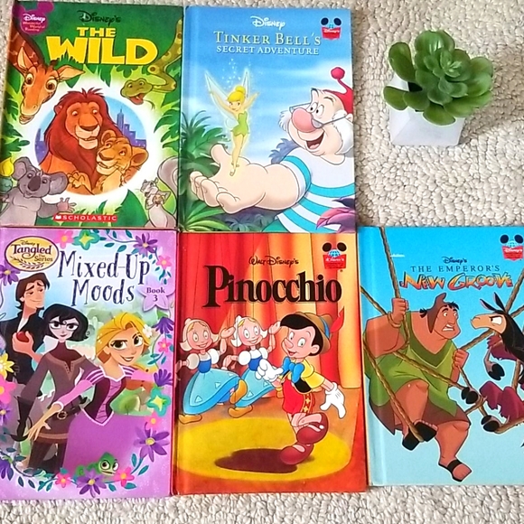 Disney | Toys | 4 Disney Book Collection | Poshmark